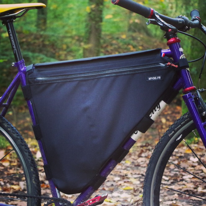 Frame bag sur mesure | MYOG : Make Your Own Gear